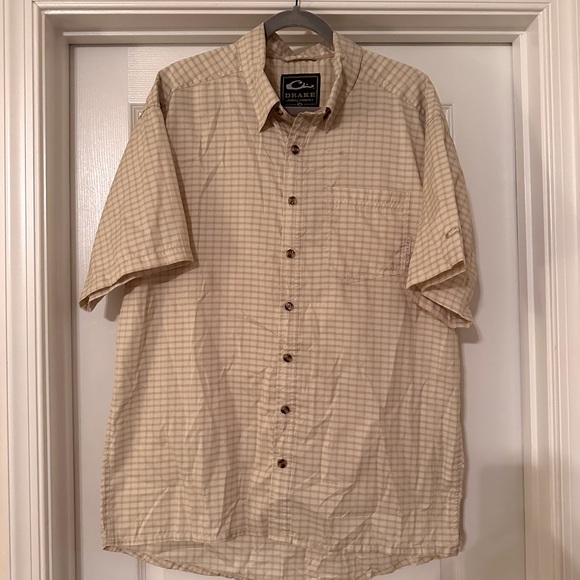 Drake | Shirts | Mens Short Sleeve Button Down | Poshmark